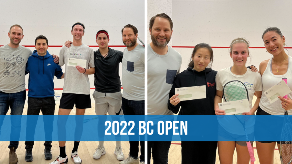 2022 BC Open Recap | Squash BC