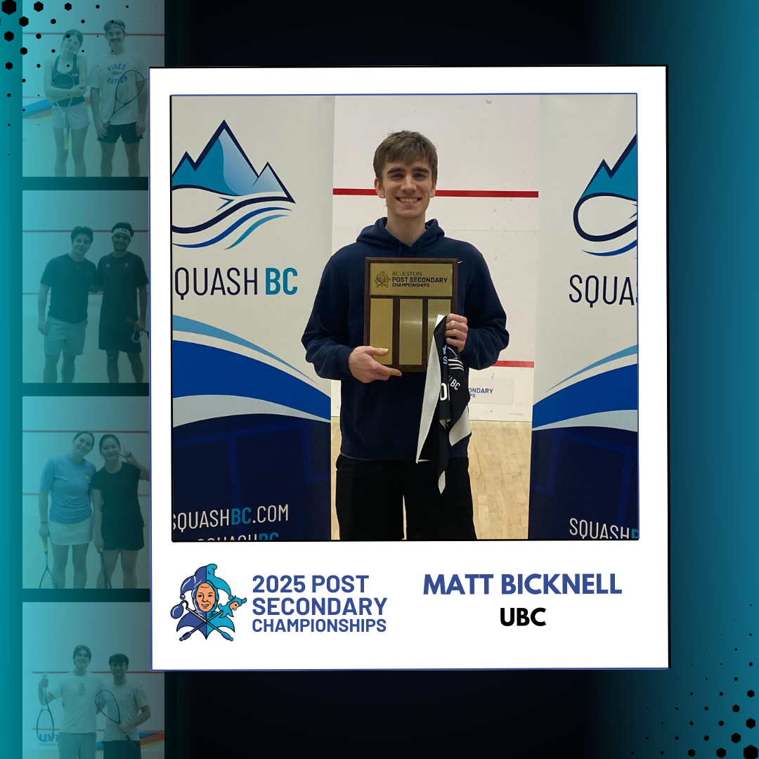Matt Bicknell- Jokers_Men’s Champion | Squash BC